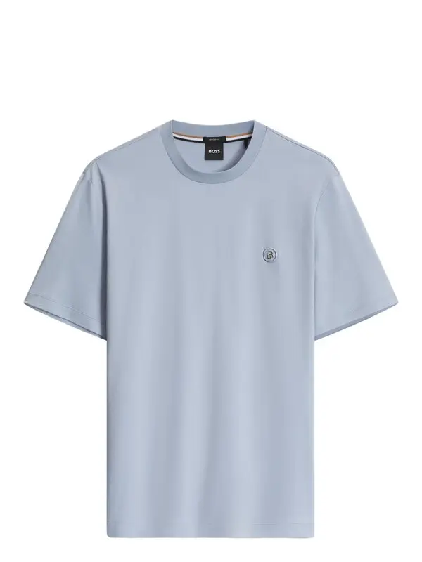 BOSS Cotton T-shirt - Light Blue