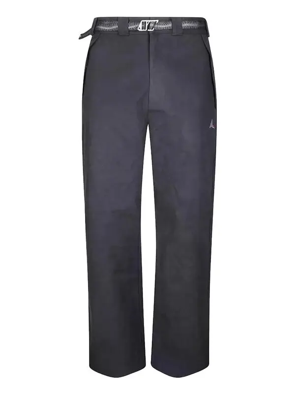ROA Centipede Buckle Chino Trousers - Black