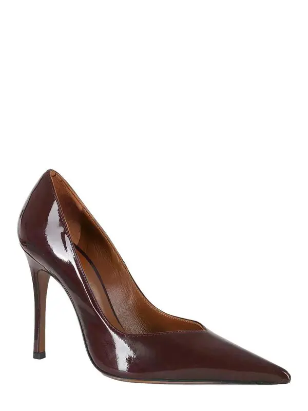 Roberto Festa Diletta Leather Heeled Pumps - Red