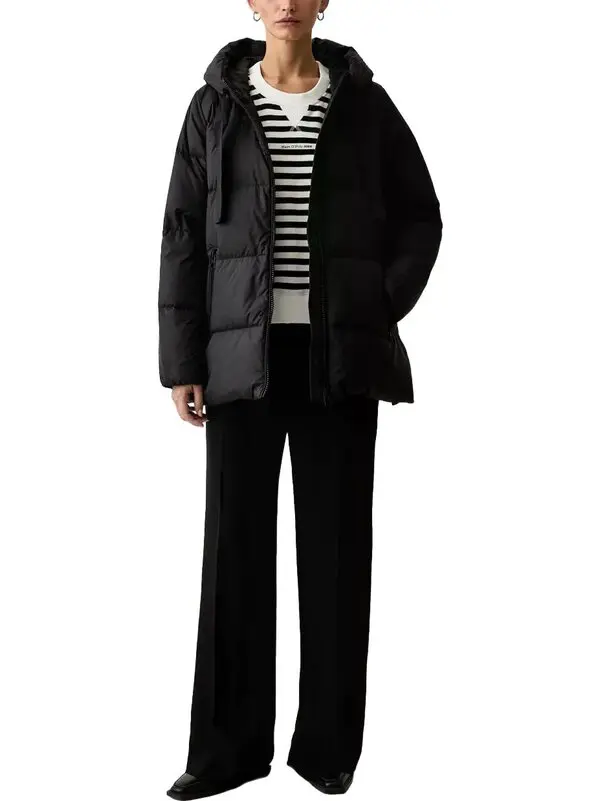 Marc O'polo Hooded Puffer Jacket - Black