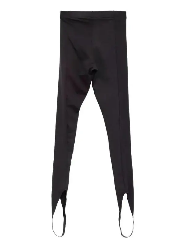 BASERANGE Sync Stirrup-detail Seam-detail Leggings - Black