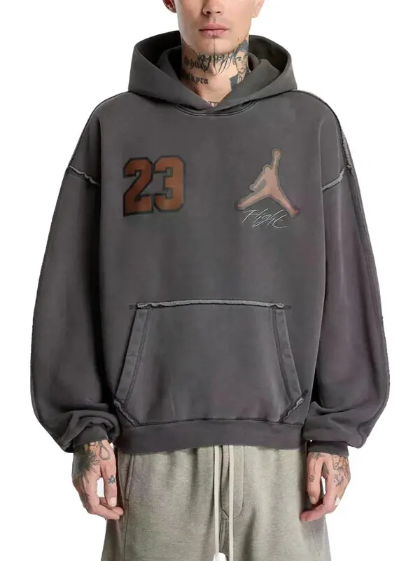JORDAN Flight Ldn Hoodie - Grey
