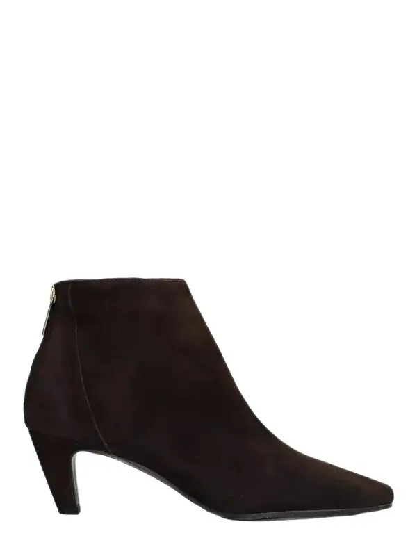 BIANCADI Rear Zip-fastening Ankle Boots - Brown