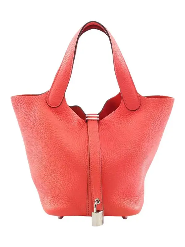 Hermès 2020 Clemence Picotin Lock 18 Handbag - Pink
