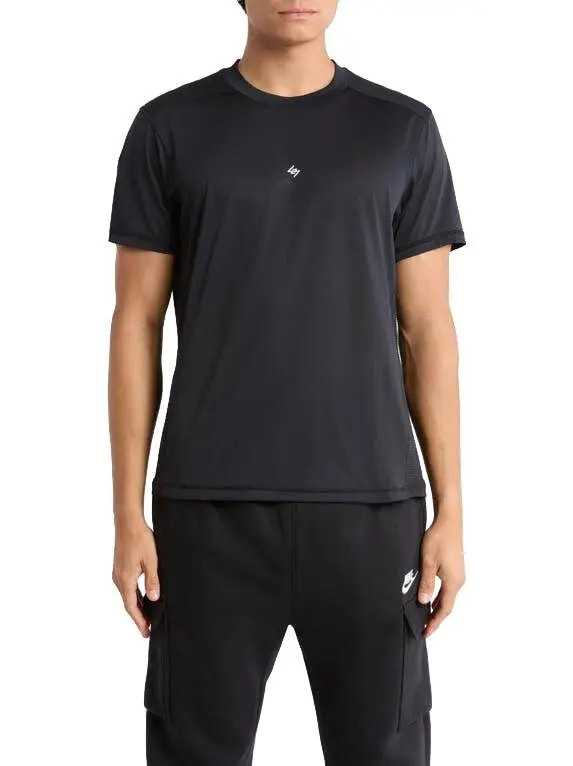 REPRESENT 247 Numbers Performance T-shirt - Jet Black