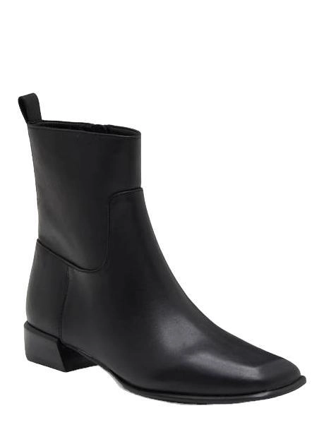 Steve Madden Birdette Leather Boot - Black Leather