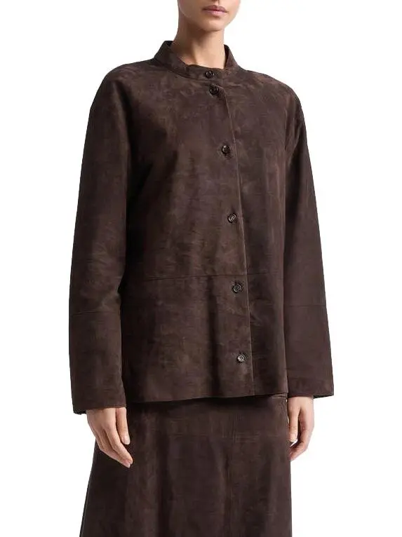 Max Mara Danzante Suede Jacket - Brown