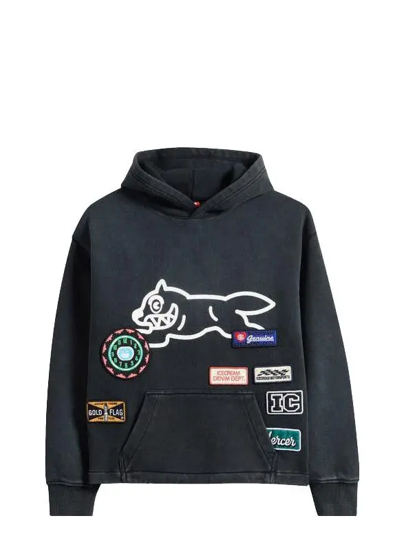 ICECREAM Bacon Cotton Graphic Hoodie - Jet Set