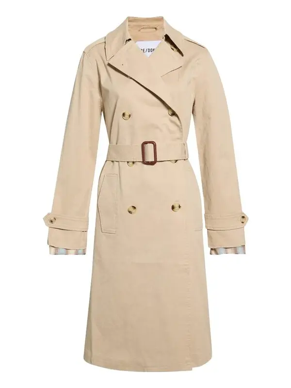 RE/DONE Cara Trench Coat - Khaki