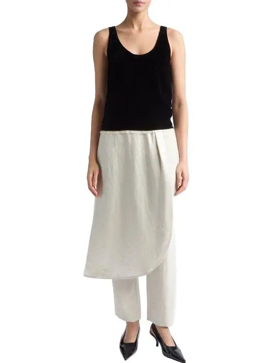 Maria Mcmanus Lace Edge Scoop Neck Camisole - Black