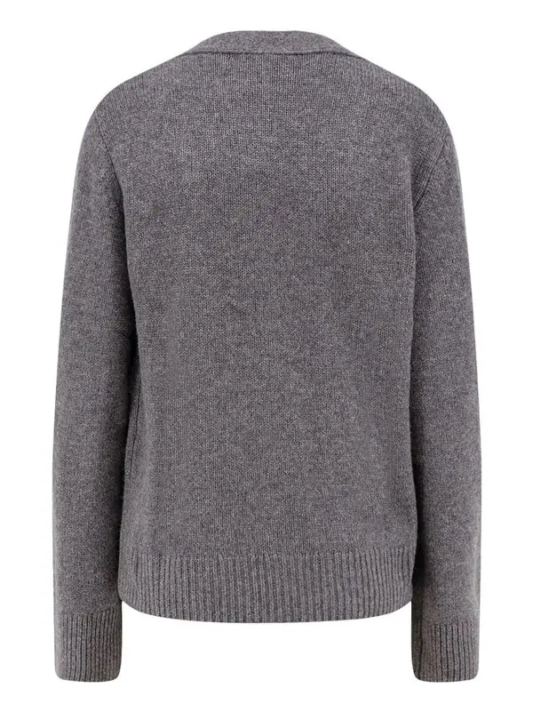 LISA YANG Danni Cashmere Cardigan - Grey