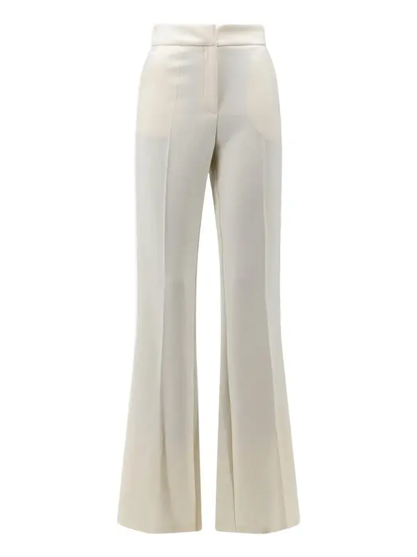 ACTUALEE Rayon Blend Pants - Beige