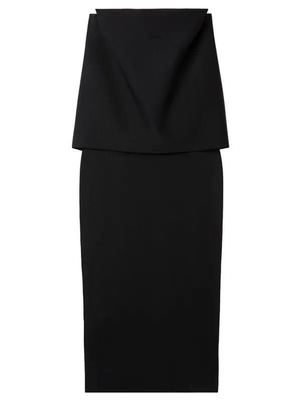 HOUSE OF DAGMAR Square Slim Dress - Black