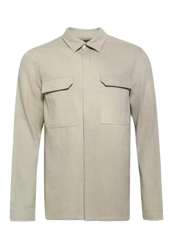 Rick Owens Flap-pocket Shirt - Neutrals