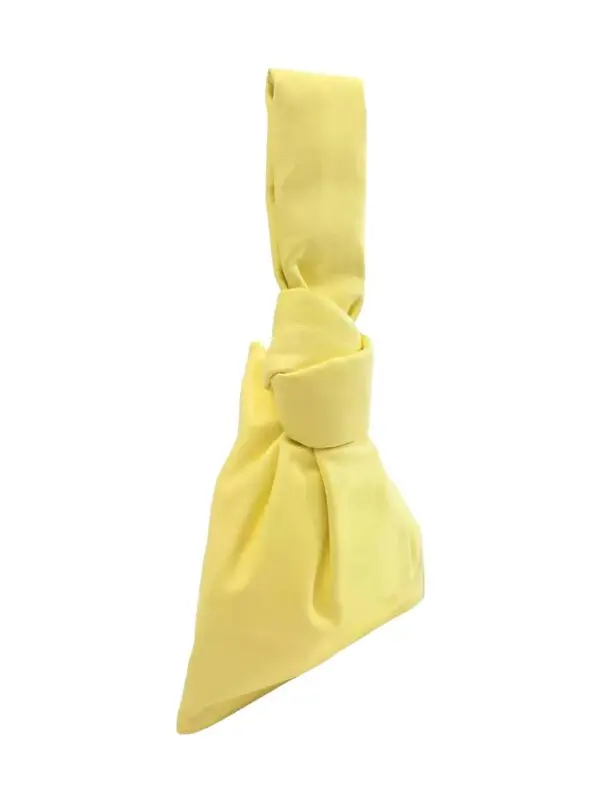 Bottega Veneta Mini 2010s The Twist Tote Bag - Yellow