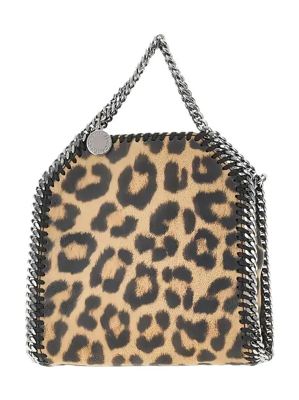 Stella McCartney Falabella Leopard-print Tote Bag - Brown