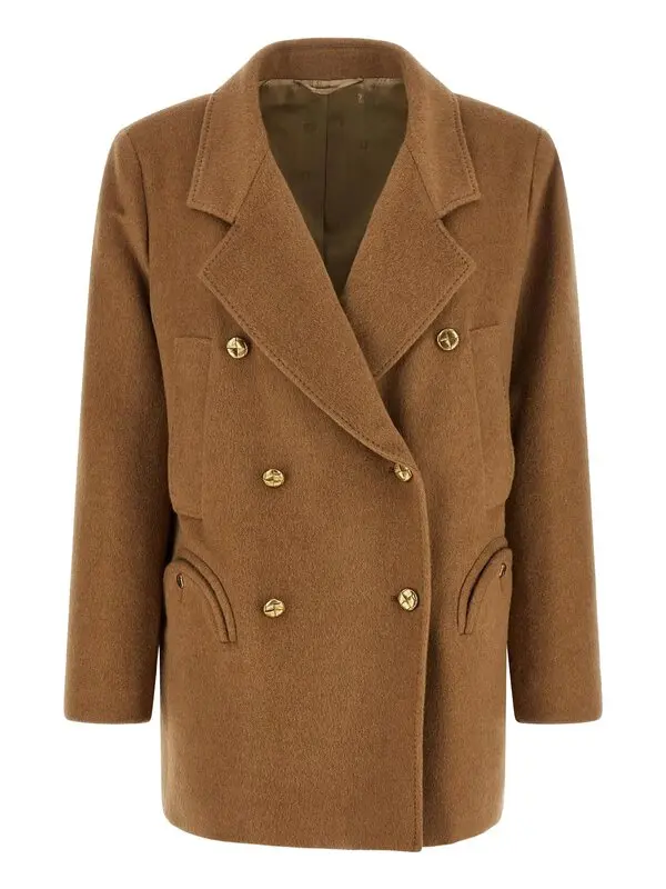 BLAZÉ MILANO Mylius Sealady' Coat - Beige
