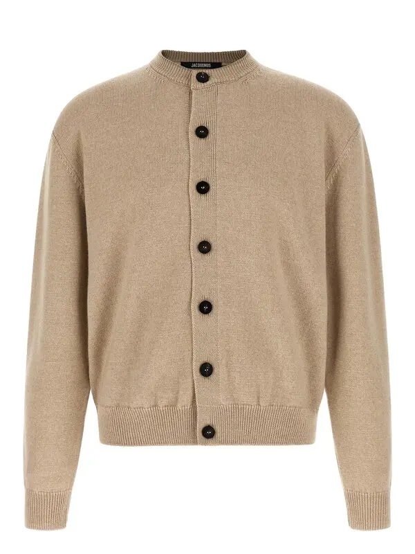 Jacquemus Le Cardigan Moulin' Cardigan - Beige