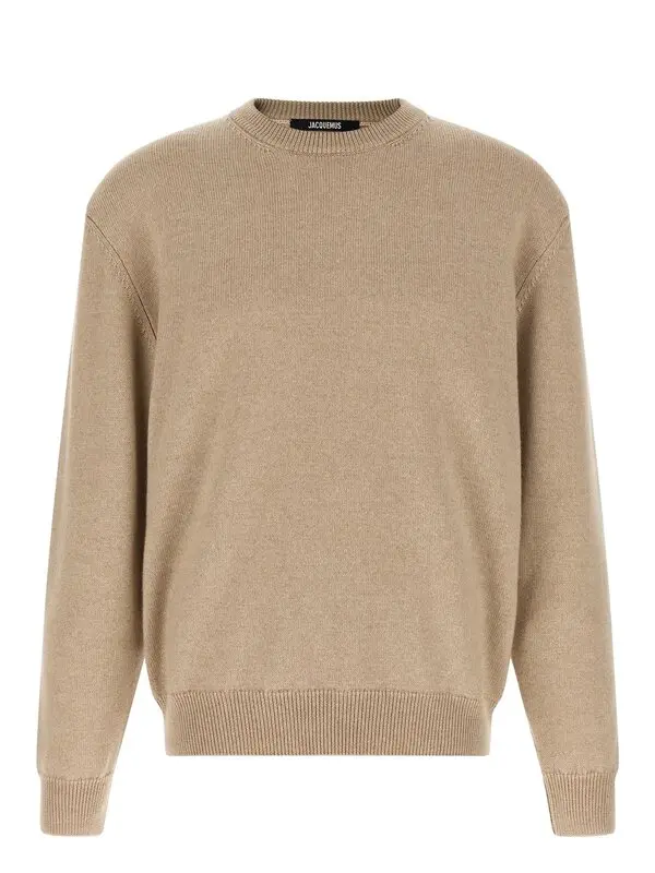 Jacquemus Le Maillot Moulin' Sweater - Beige