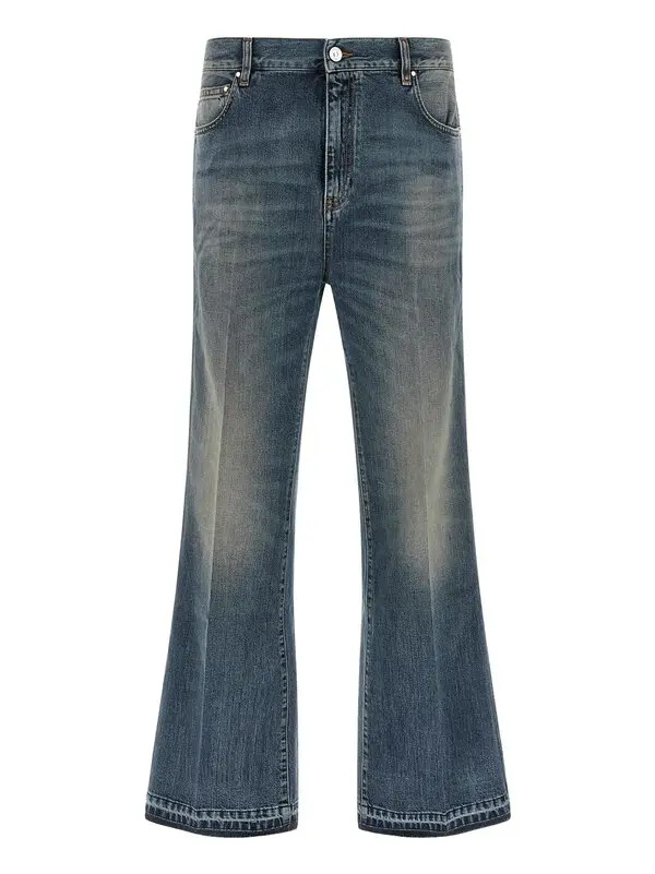 Amiri Flared Leg Jeans - Blue