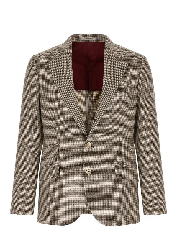 Brunello Cucinelli Cavallo' Blazer - Gray