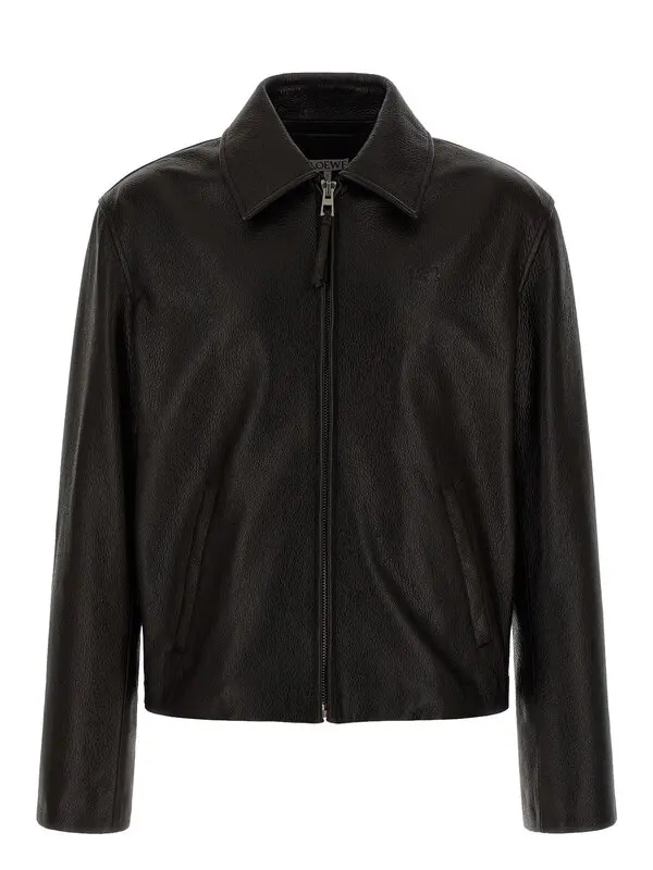 Loewe Deer Skin Jacket - Brown