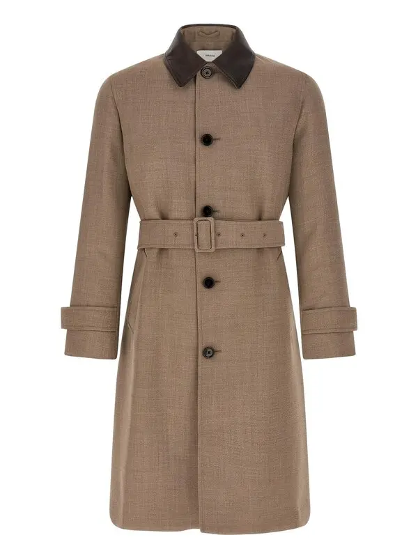 LARDINI Le Origini' Trench Coat - Beige