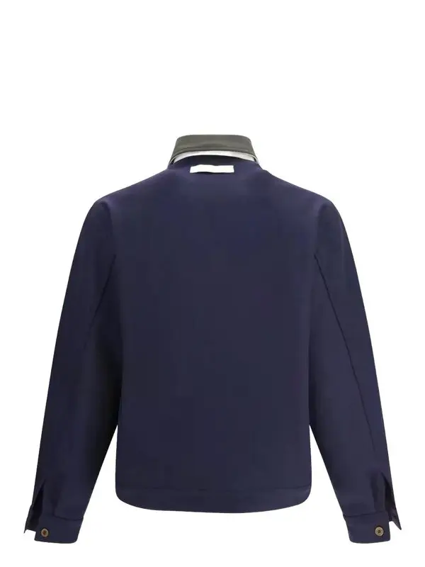 GR10K Button-up Shirt Jacket - Blue