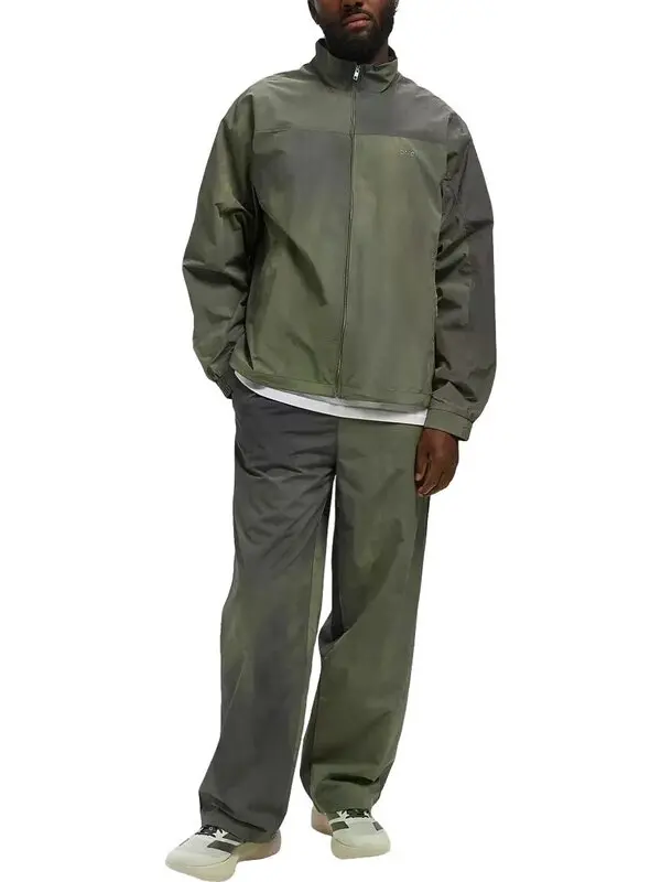 ARTE ANTWERP Gradient-effect Panelled Jacket - Green