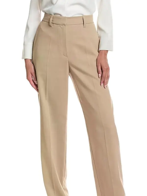 Brunello Cucinelli Beige Tailored Straight Trousers - Neutrals