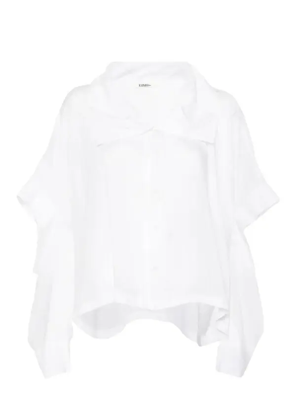 LIMI FEU Lawb Elbow Slit Shirt - White