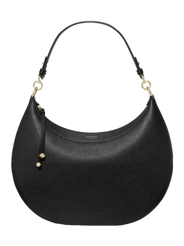 Kate Spade New York Liv Large Leather Shoulder Bag - Black