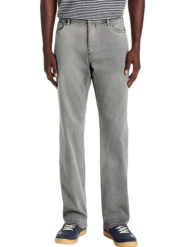 Paige Normandie Cotton Blend Straight Fit Jeans - Gaines
