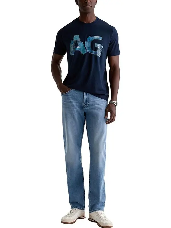 Ag Graduate Cotton Blend Tailored Leg Jeans - Timestamp