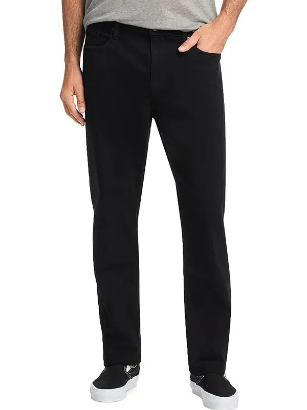 Paige Lennox 32 Slim Fit Jeans - Black Shadow