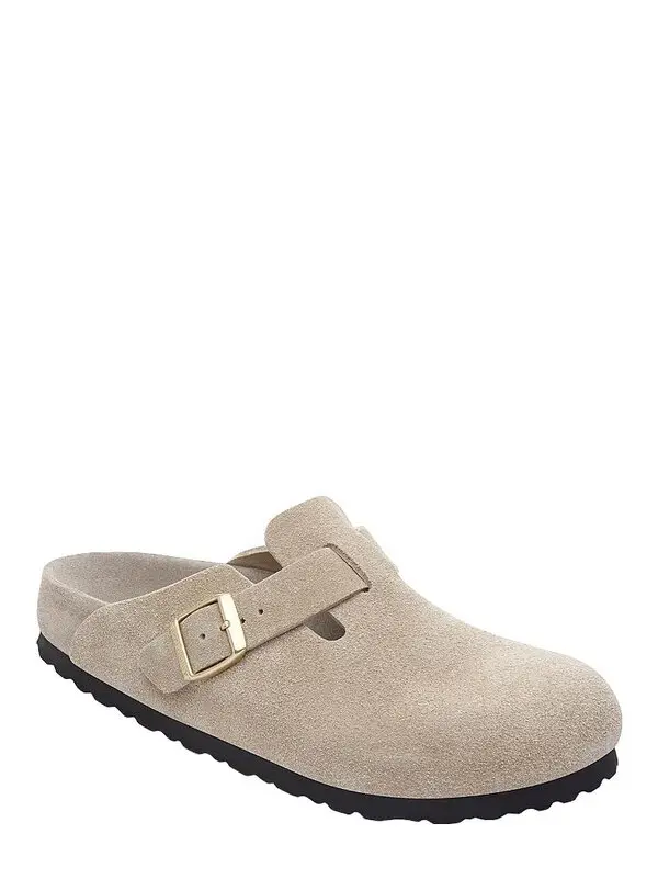 BIRKENSTOCK Boston Exquisite Clog Flats - Taupe