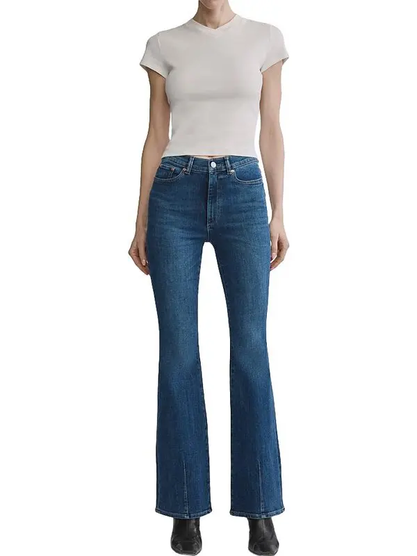 DL1961 Bridget Bootcut High Rise Instasculpt Jeans - Night Diner