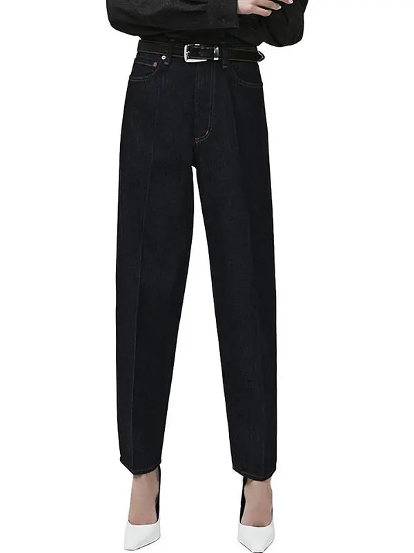 AGOLDE 80s High Rise Vintage Taper Jeans - Rinse