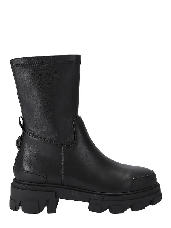 Kurt Geiger Stomp Sock Ankle Boots - Black