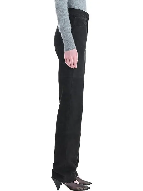 Altuzarra Mills Suede Pants - Black