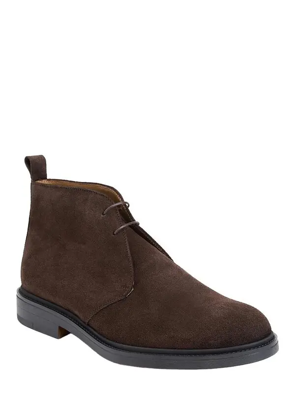 Bruno Magli Desmo Suede Chukka Boots - Dark Brown