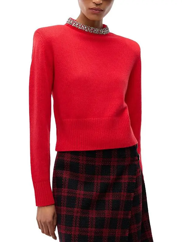 Pinko Berlino Crewneck Sweater - Red