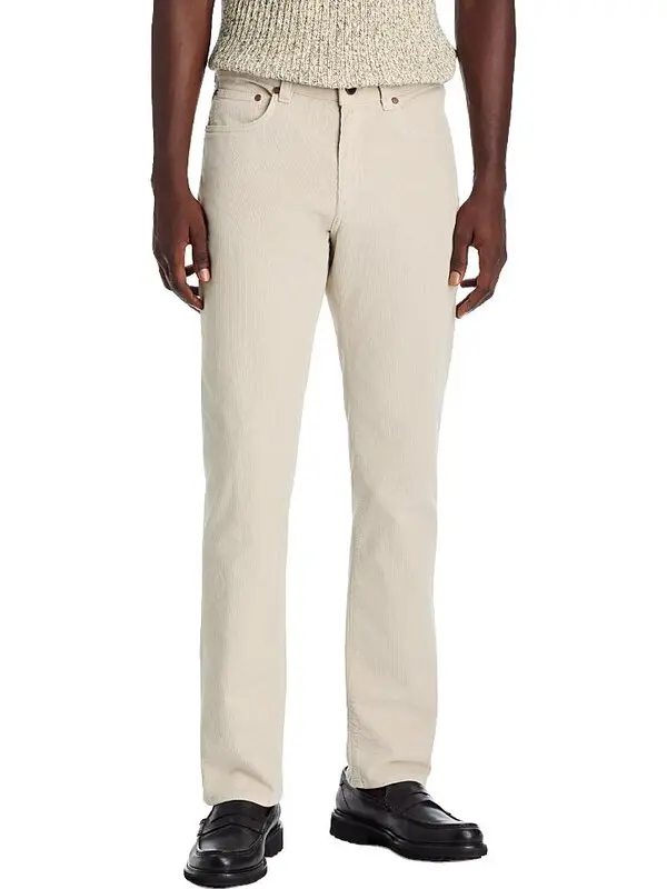 Boglioli Finewale Stretch Corduroy Five Pocket Pants - Beige