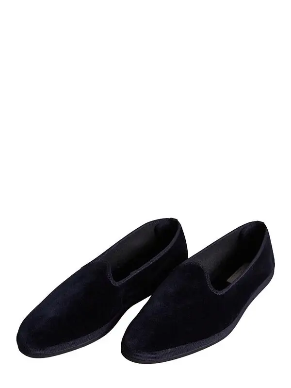 Frette Voyage Velvet Slippers Exclusive - Sapphire