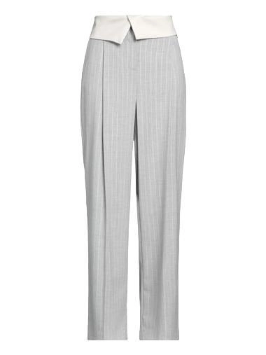 Liu Jo Pants Size Polyester, Viscose, Elastane, Metallic Polyester - Grey