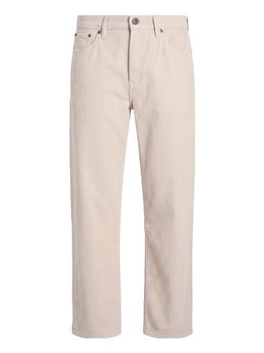 JACK & JONES Pants Size Organic Cotton - Beige