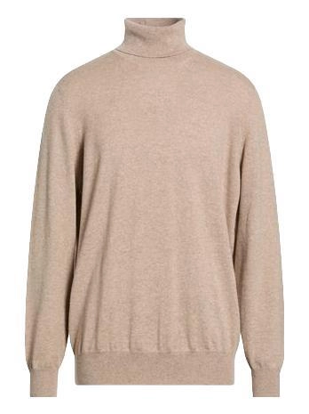 Brunello Cucinelli Turtleneck Sand Size Cashmere - Beige