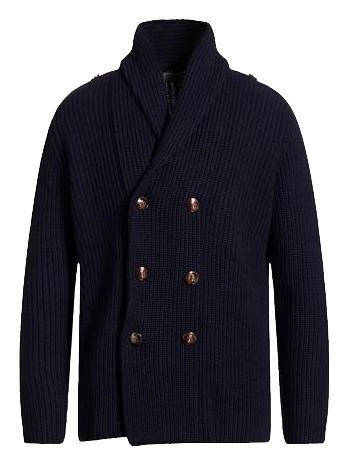 Brunello Cucinelli Coat Size Virgin Wool, Cashmere, Silk - Navy