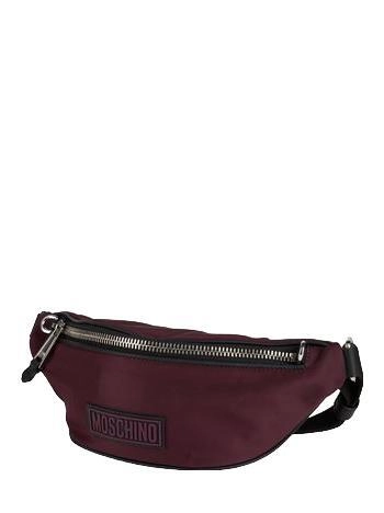 Moschino Belt Bag Textile Fibers - Red