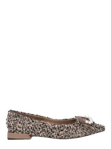 TOSCA BLU Ballet Flats Size Textile Fibers - Grey